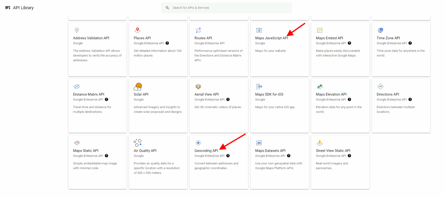Google Map & Geocoding